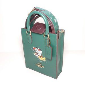 Coach and Disney | Bags | Disney X Coach North South Mini Tote With ...